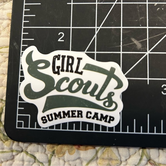 Design | Girl Scouts Summer Camp Sticker | Poshmark